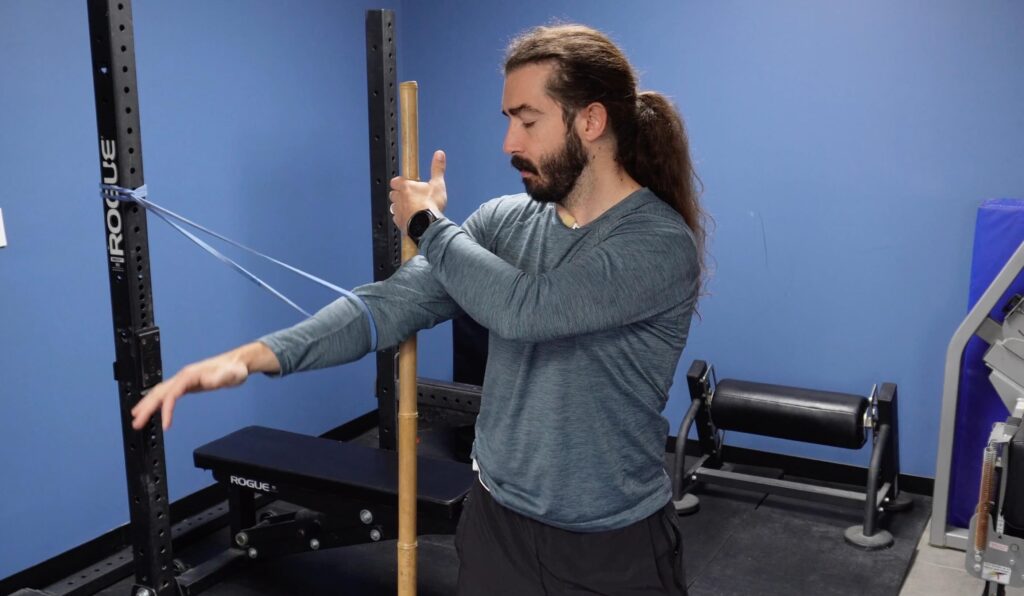 Say Goodbye Elbow Pain With This Banded Mobility Exercise | Mobility-Doc
