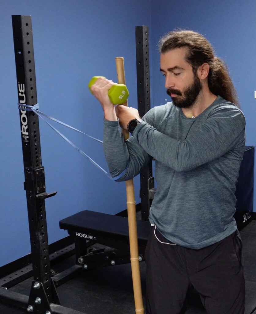 Say Goodbye Elbow Pain With This Banded Mobility Exercise | Mobility-Doc